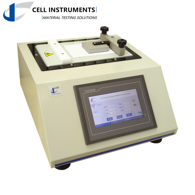 Inclined Coefficient Of Friction Tester Cof 03 Material Quality Tester