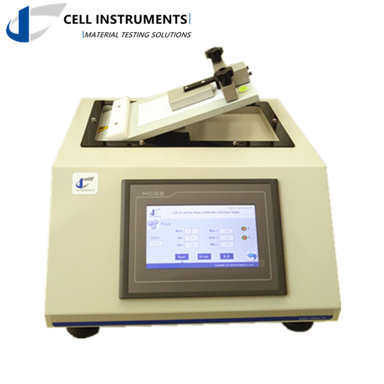 Inclined Coefficient Of Friction Tester Cof 03 Material Quality Tester