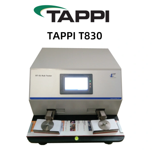 TAPPI T830 Ink Rub Test - Rub Resistance & Sutherland Rub