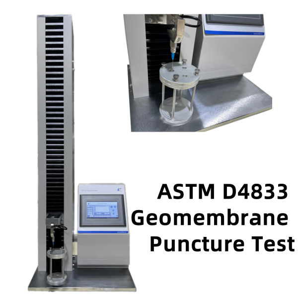 ASTM D4833 Ensayo de resistencia a la perforación de geomembranas